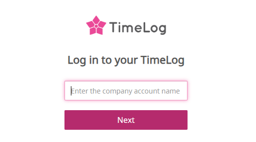 How do I log in to TimeLog?